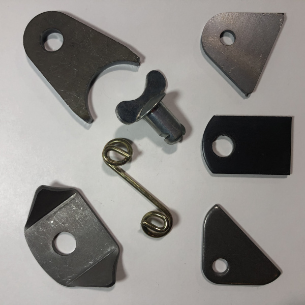 Tab 31: Medium Double 90 Bend Tab - 3/8" Hole | Competitive Metals